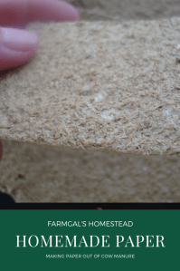 Making Paper out of Cow Manure | Just another Day on the Farm