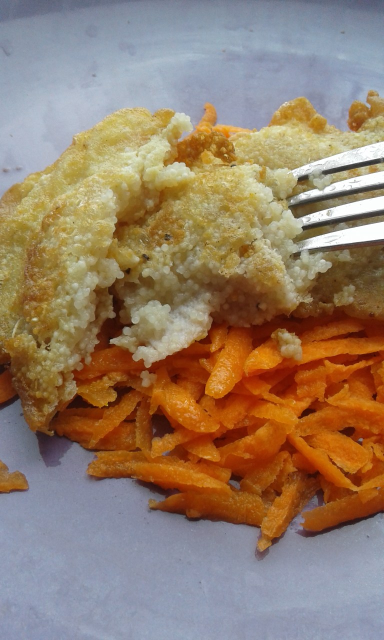 Battered Fried Perch Fish Roe | Just another Day on the Farm