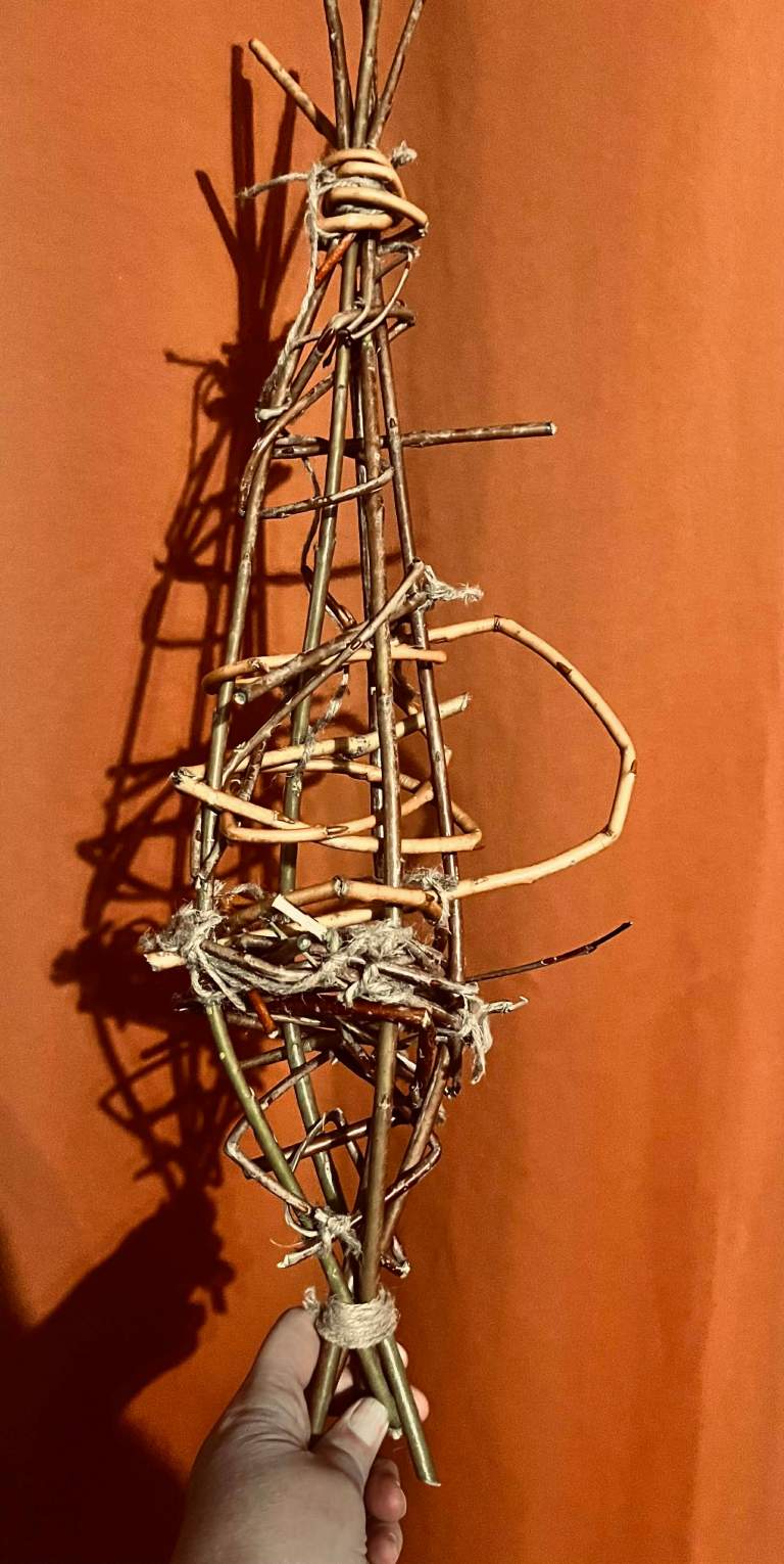 Willow Crafted Bird Nest Materials | Just another Day on the Farm
